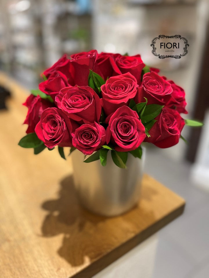 Passionate Red Roses | FIORI Oakville | Award-Winning Florist