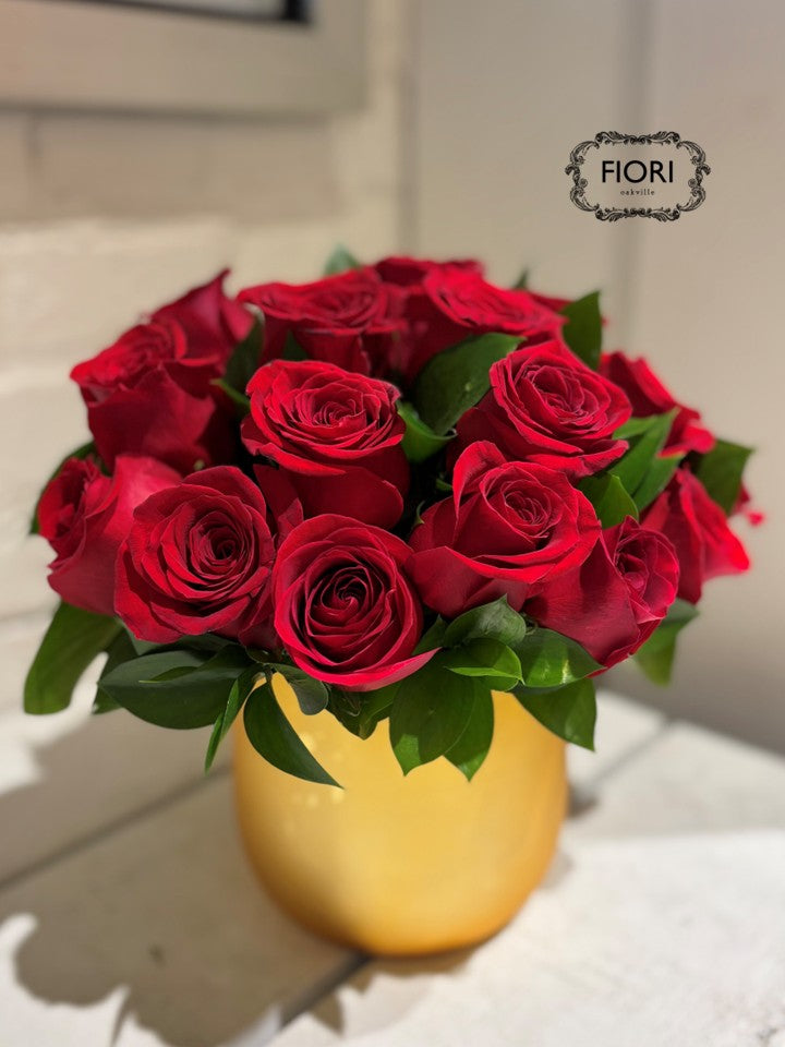 Passionate Red Roses | FIORI Oakville | Award-Winning Florist